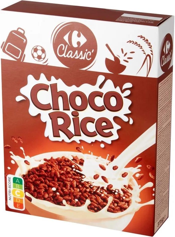 Carrefour Classic Choco Rice Płatki zbożowe 375 g - Ceny i opinie ...