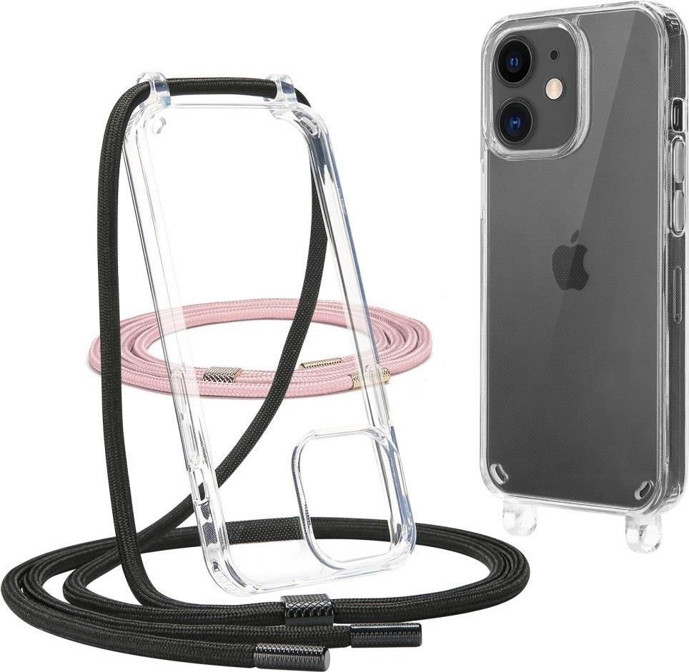 Tech-Protect Etui Flexair Chain Apple Iphone 11 Black & Pink - Etui na ...