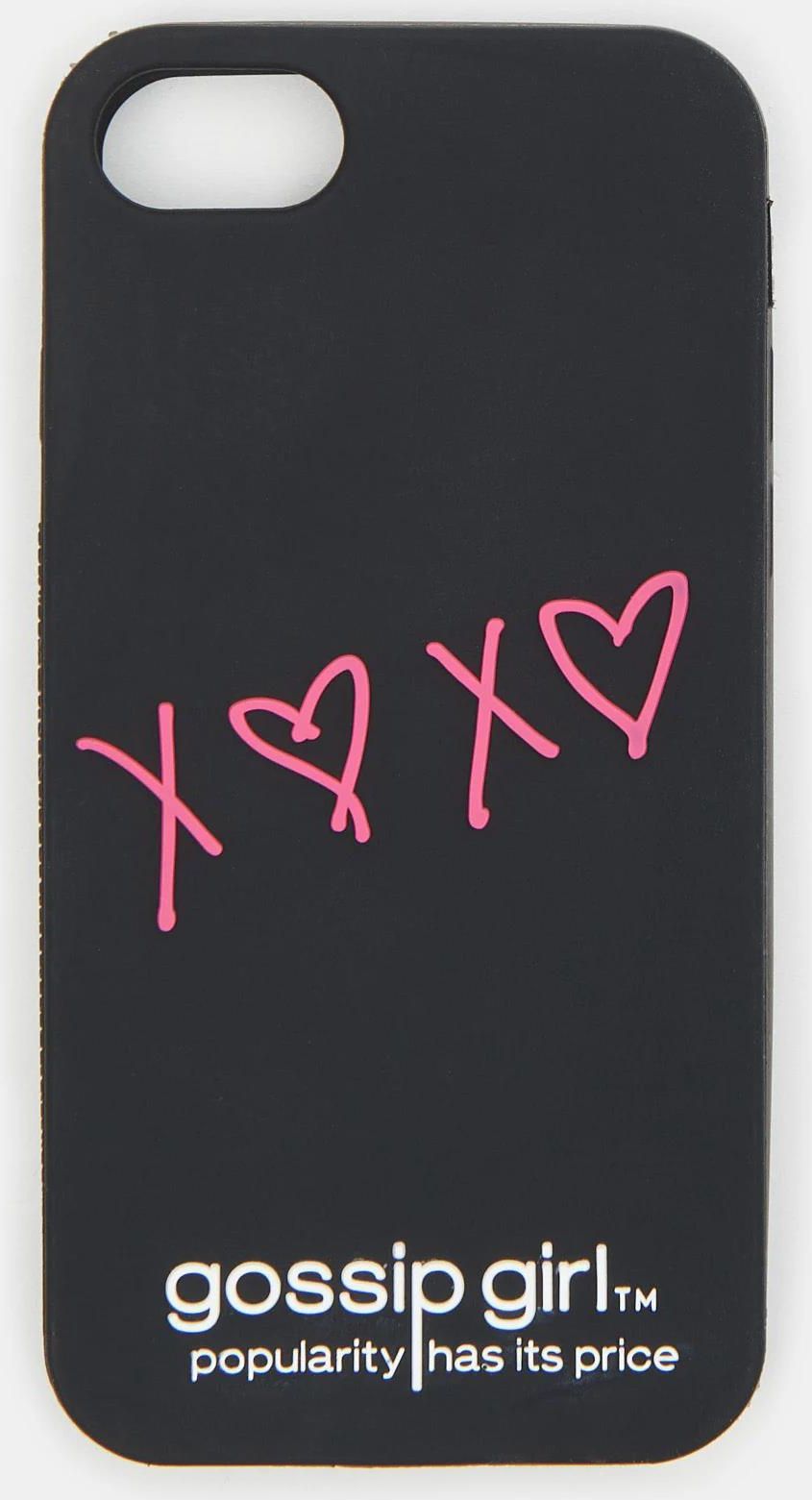 Sinsay - Etui Iphone 6/7/8/Se Gossip Girl Czarny - Etui na telefon ...