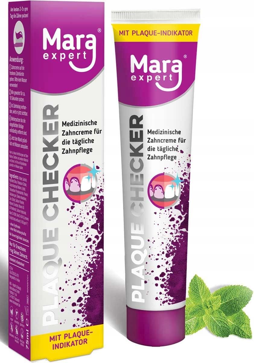 Mara Expert Plaque Checker Pasta Wybarwiająca Osady 75 ml - Opinie i ...