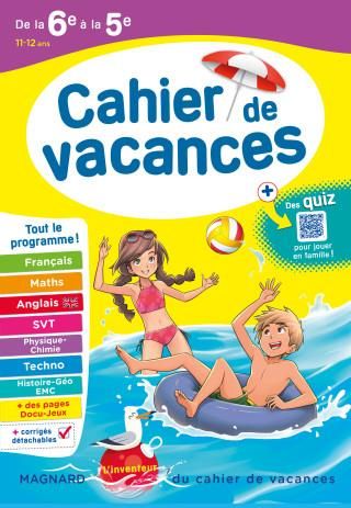 Cahier de vacances 2023, de la 6e vers la 5e - Literatura obcojęzyczna ...