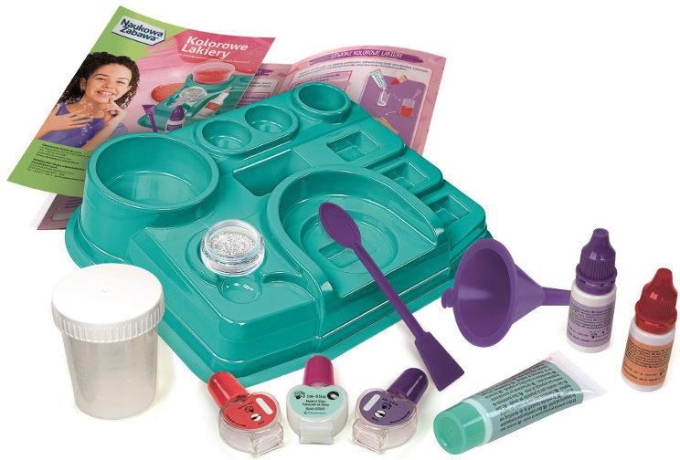 Naukowa Zabawa: Kolorowe Lakiery CLEMENTONI 50793 - Ceny i opinie - Ceneo.pl