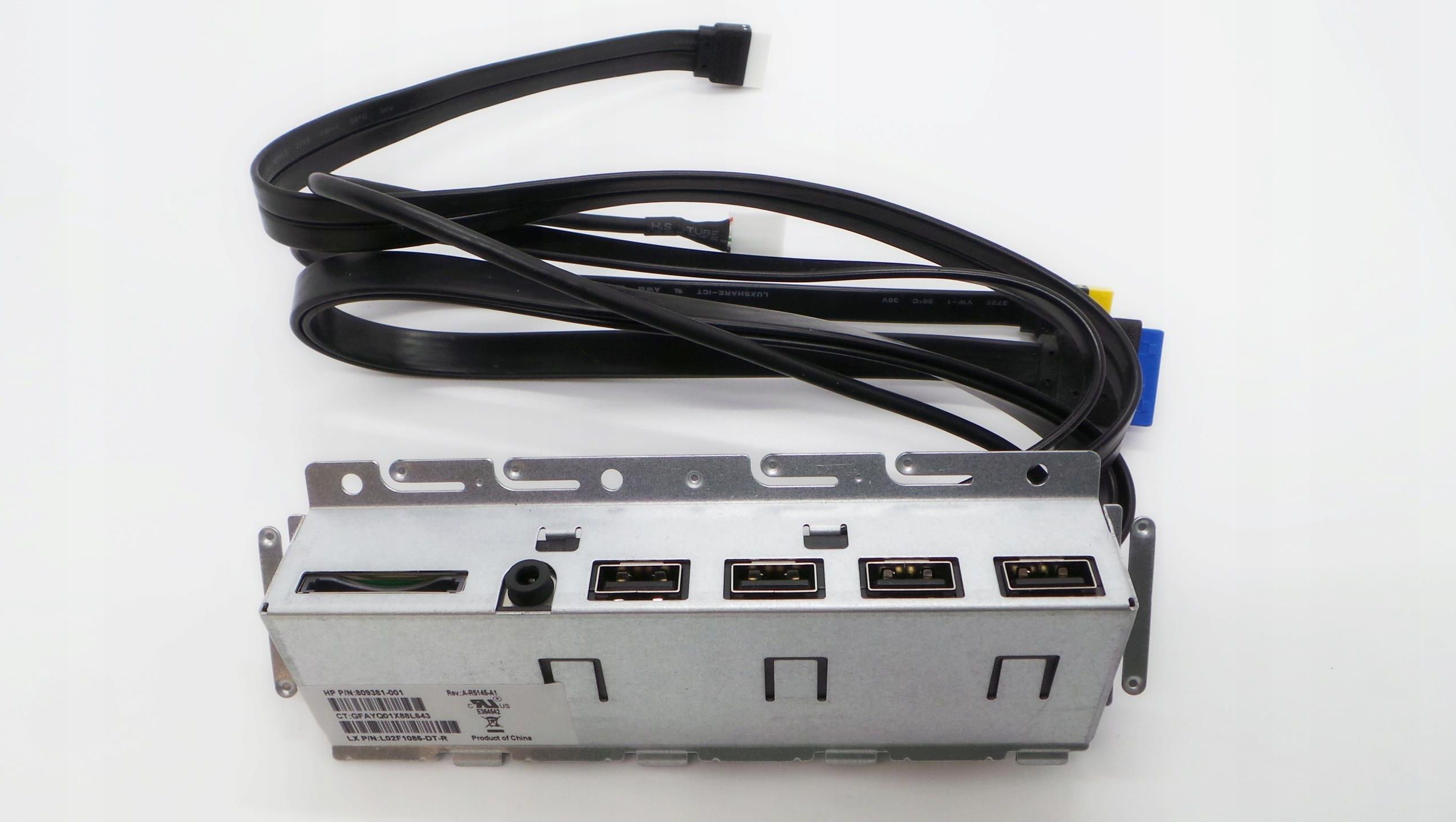 Obudowa komputerowa Hp Front panel Envy 570 porty Usb Audio Sd 809381 ...