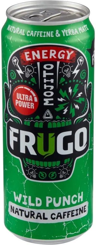 Frugo Wild Punch Mojito Energy Gazowany napój energetyzujący 330 ml ...