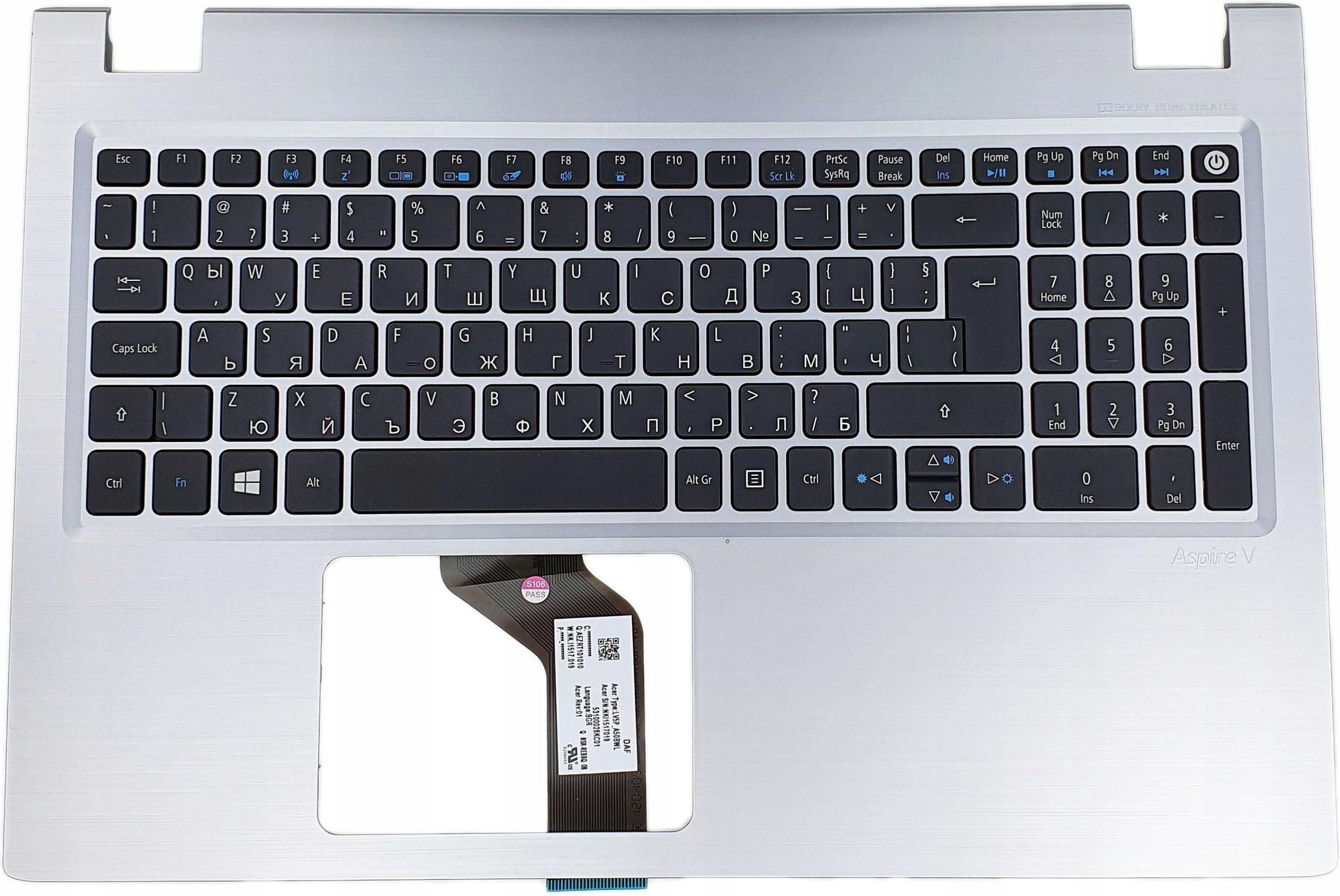 Podzespoły do laptopa Acer Klawiatura Aspire V3-574 V3-574G V3-575 Bułg ...