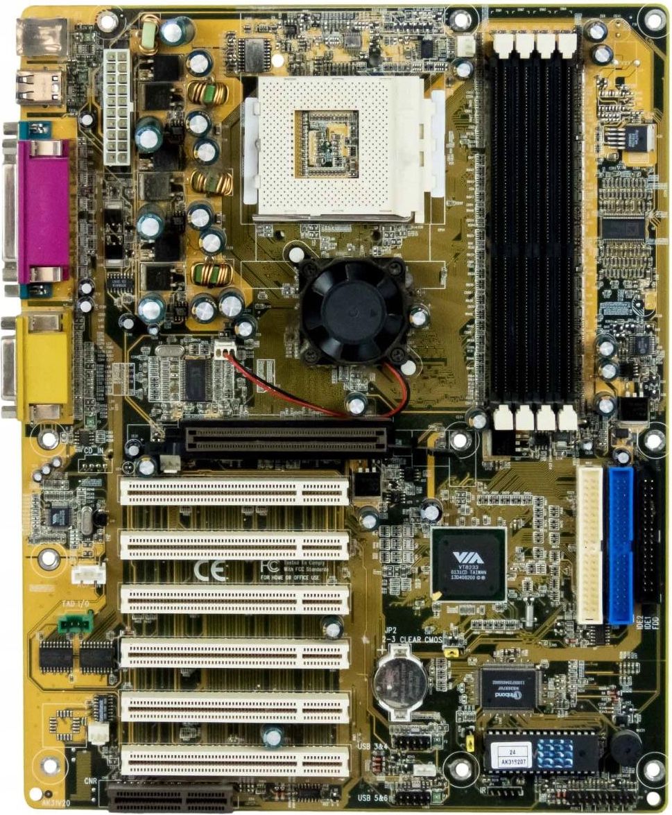 Podzespoły do laptopa Shuttle s.462 Ddr Agp Pci Cnr (AK31V20) - Opinie ...