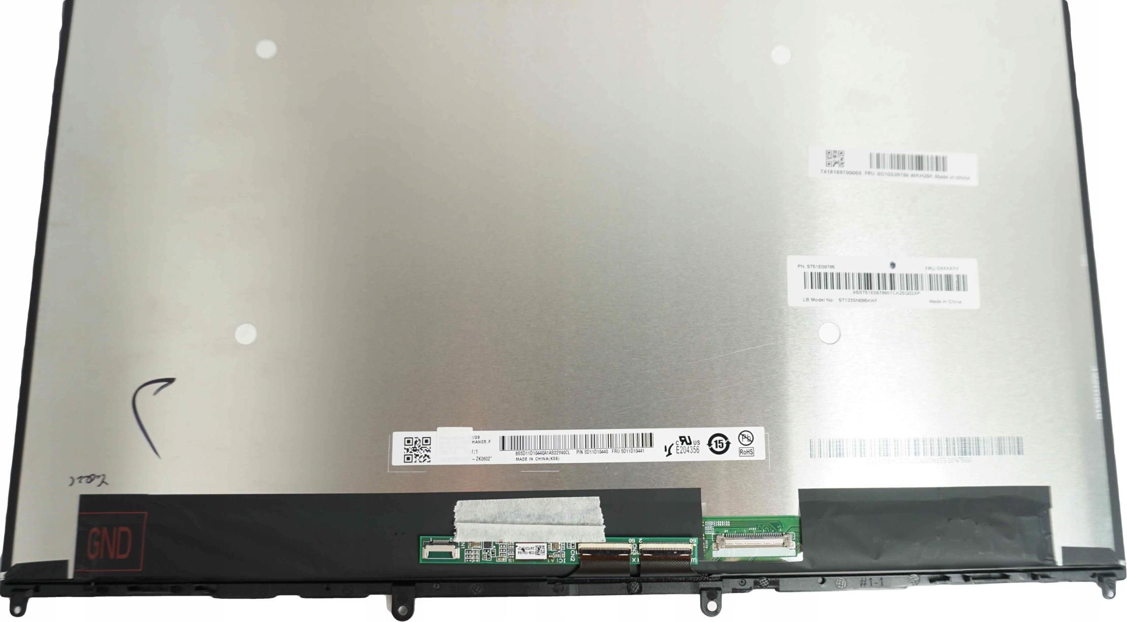 Podzespoły do laptopa Au Optronics Matryca Lenovo B133HAN05.F ...