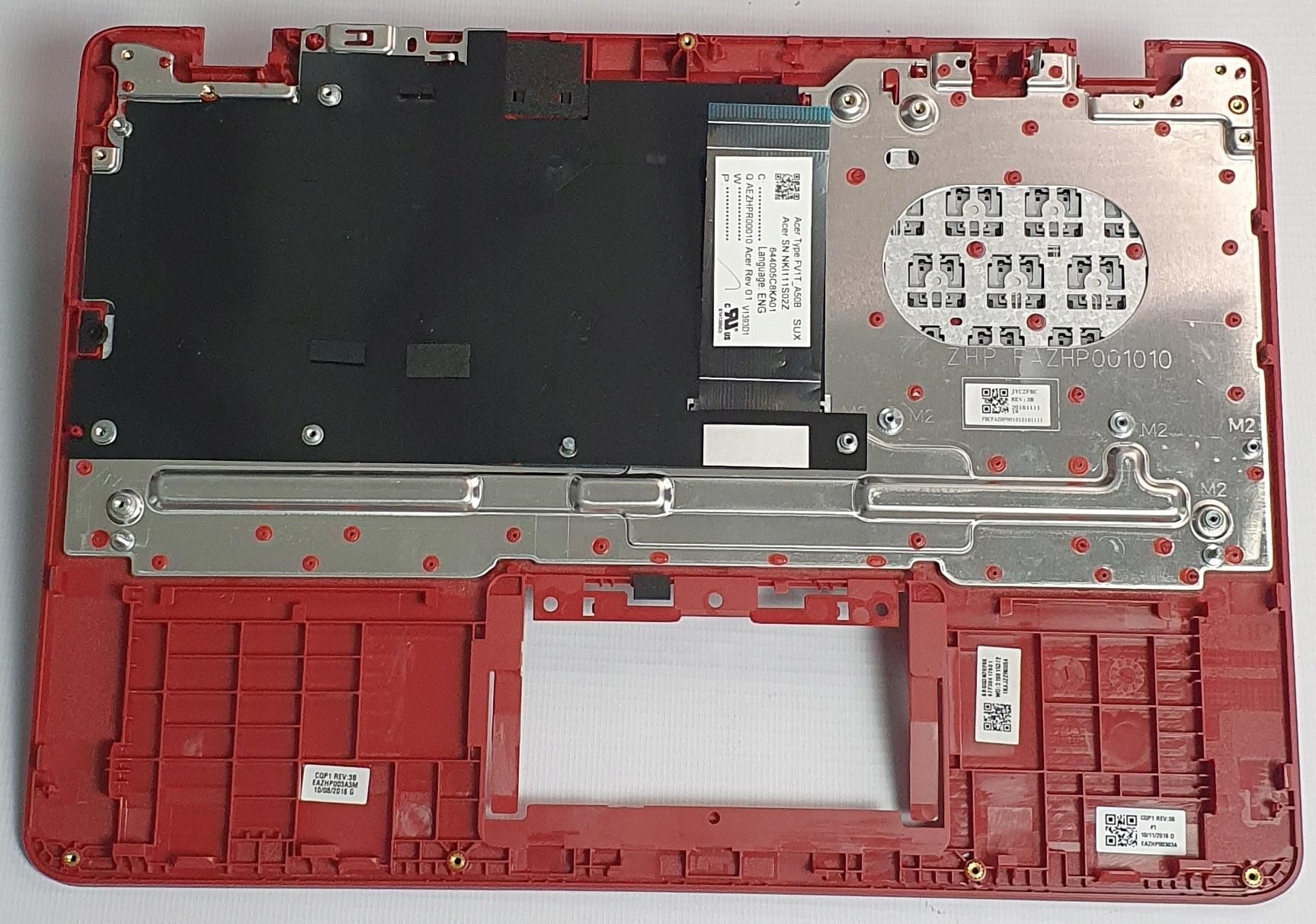 Podzespoły do laptopa Acer Klawiatura Aspire ES1-132 czerwona obud Us ...