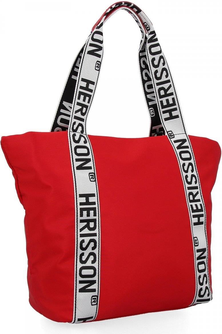 Czerwone Torebki Damskie Shopper Bag firmy Herisson (kolory) - Ceny i ...