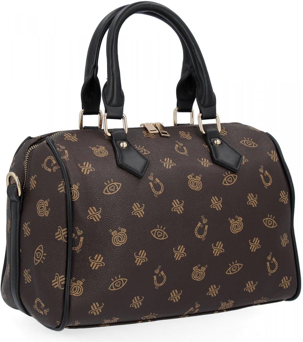 Modne Torebki Damskie Do Ręki firmy Herisson Czekoladowe (kolory ...