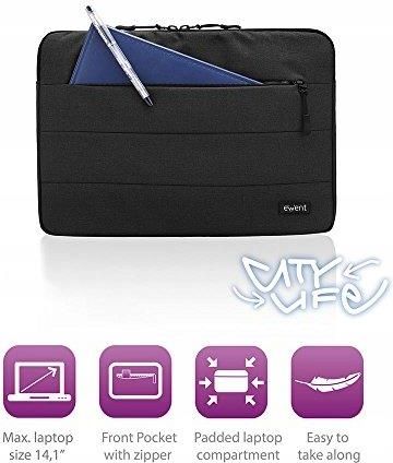 Torba na laptopa Ewent EW2521 City Sleeve with Soft Inner Lining 14 (1 ...
