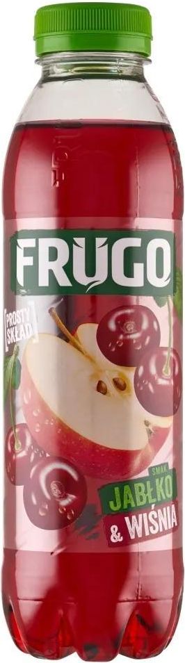 Frugo Napój owocowy niegazowany smak jabłko & wiśnia 500 ml - Ceny i ...