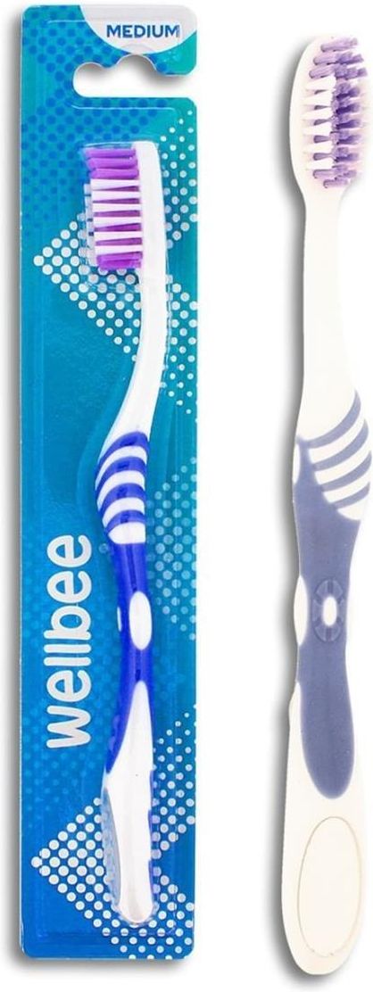 Wellbee Szczoteczka Medium Blister - Opinie i ceny na Ceneo.pl