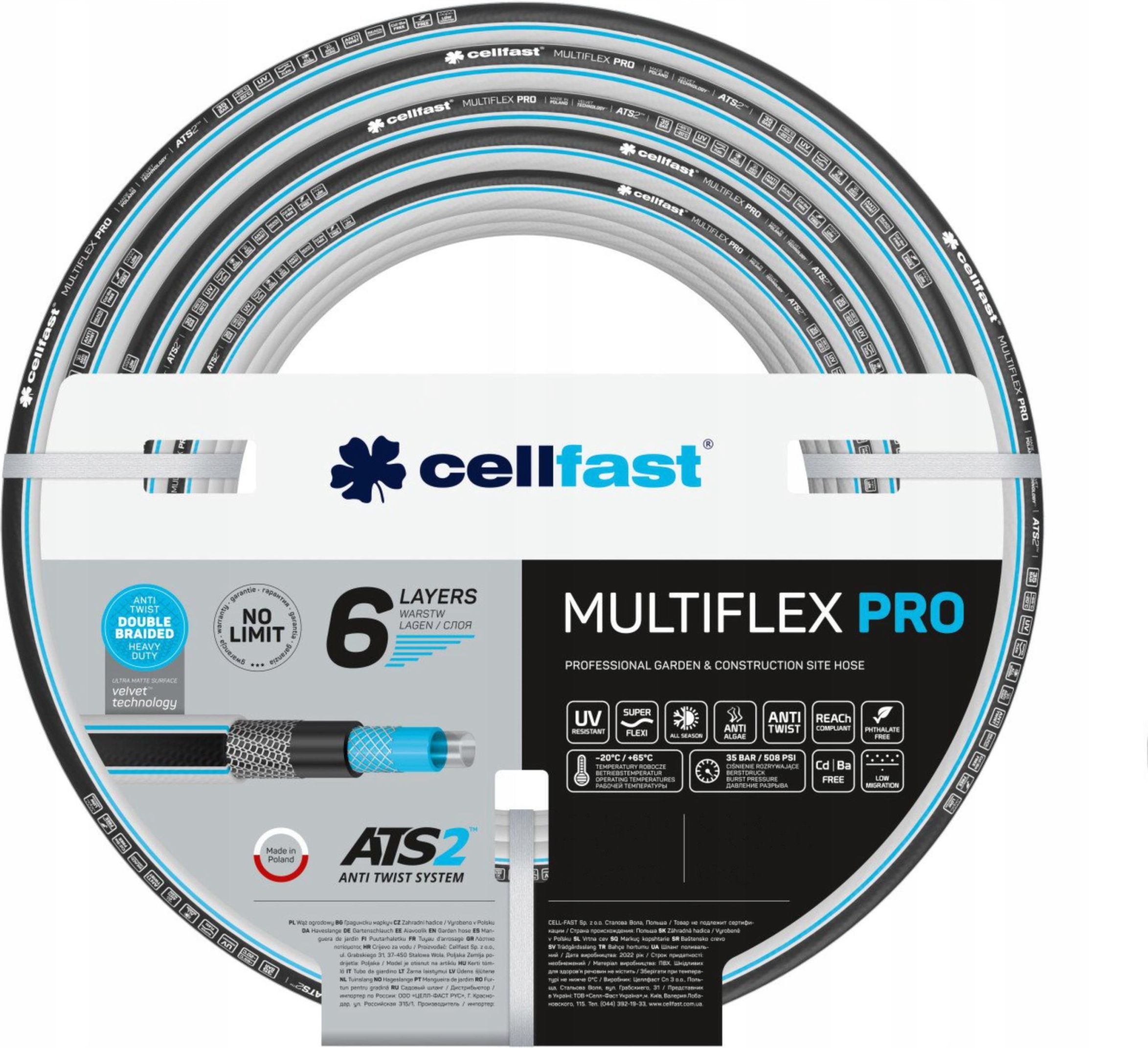 Cellfast 13-821 Wąż Ogrodowy Multiflex Pro 3/4 30M - Ceny i opinie ...