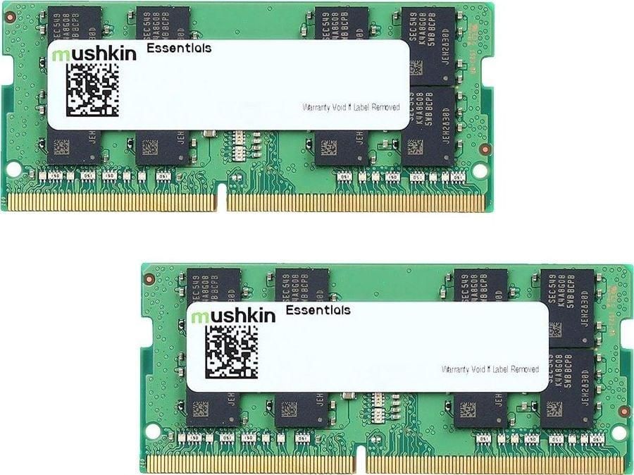 Mushkin Essentials DDR4 64GB 2933 MHz CL21 SODIMM (MES4S293MF32GX2 ...