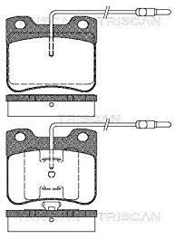 Klocki hamulcowe Triscan 8110 38847 - Opinie i ceny na Ceneo.pl