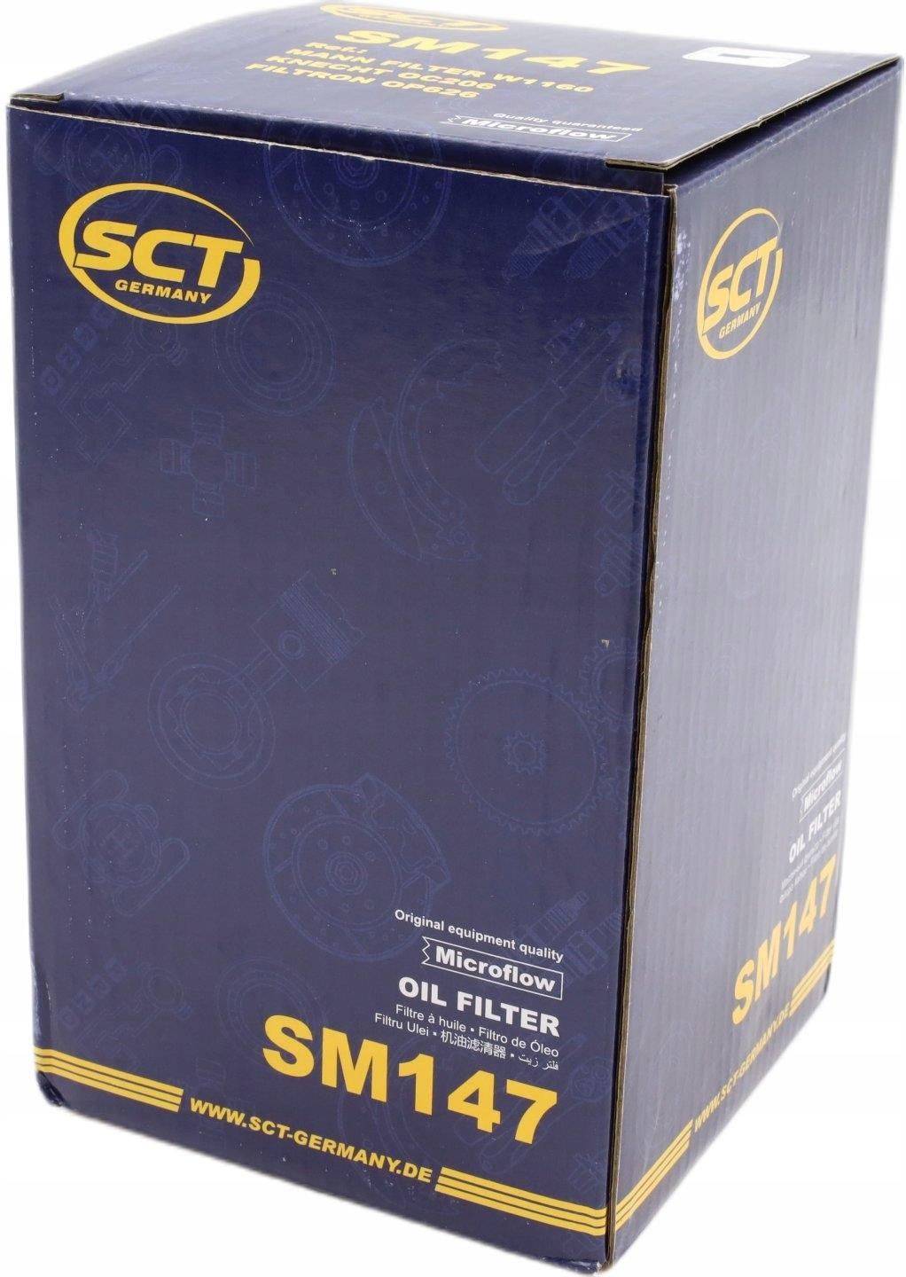 Sct Germany Filtr Oleju Sm147 - opinie i ceny na Ceneo.pl