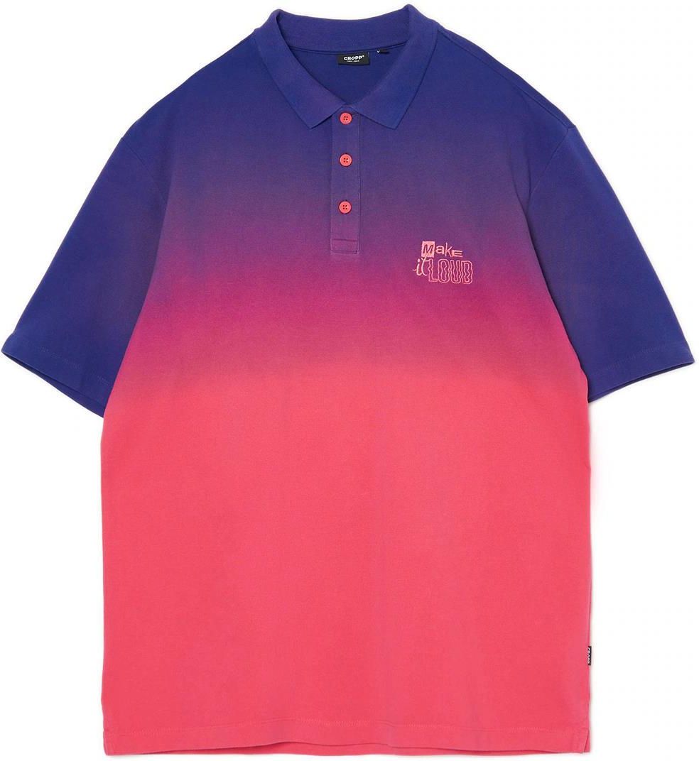 Cropp - Koszulka polo tie-dye - Fioletowy - Ceny i opinie - Ceneo.pl