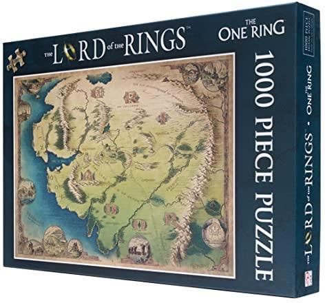 The One Ring: Map of Eriador 1000 Piece Jigsaw Puzzle - Literatura ...