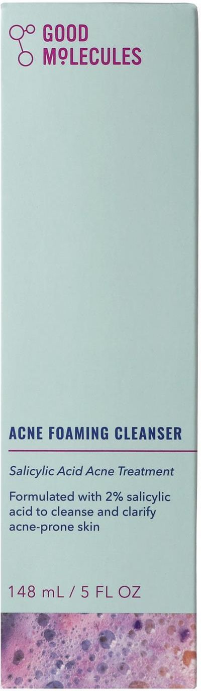 Good Molecules Acne Foaming Cleanser Oczyszczająca Pianka Z Kwasem ...