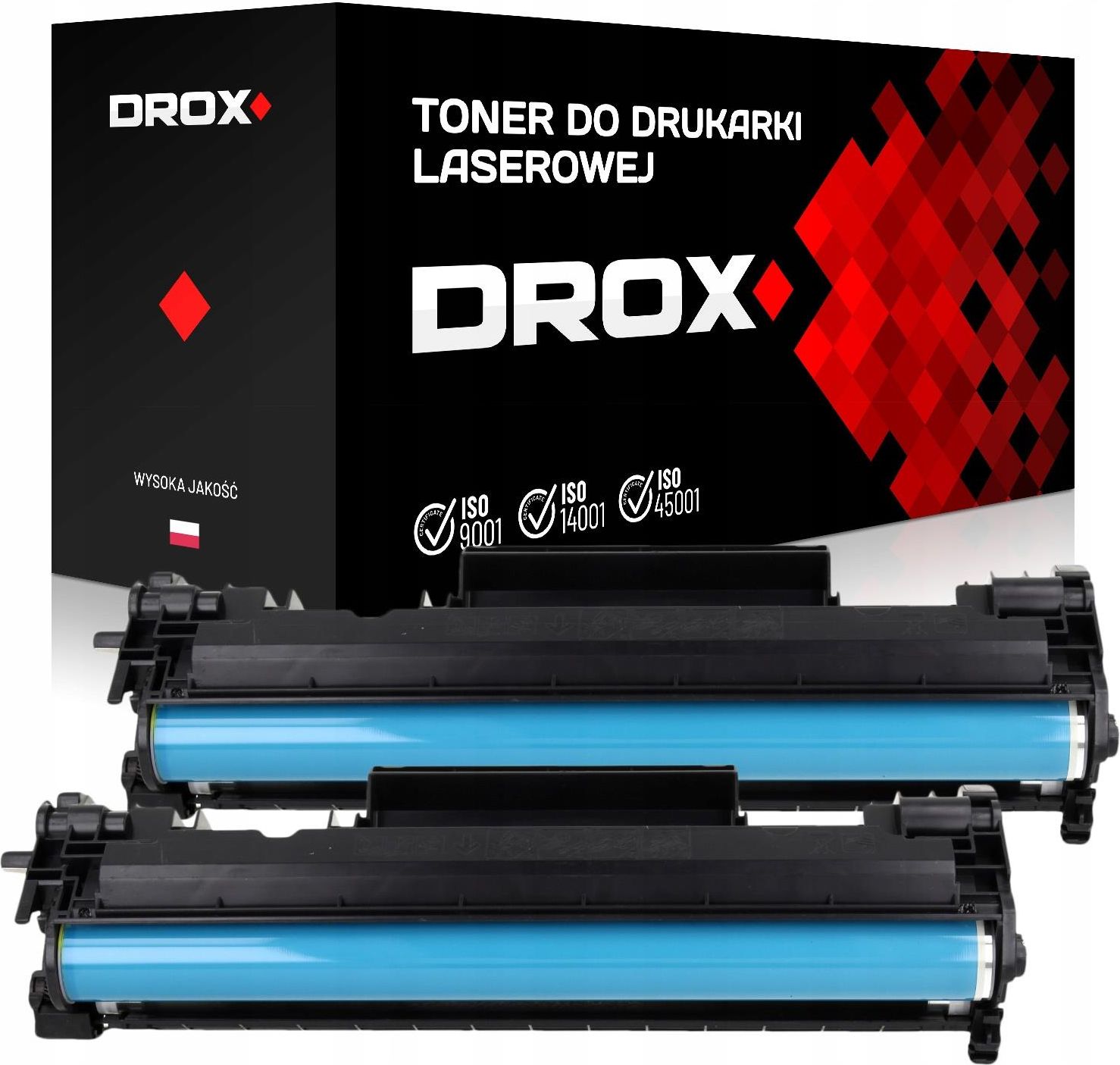 Drox Dwupak zamienniki do W1420A LaserJet M110WE M140WE (DHW1420X2 ...