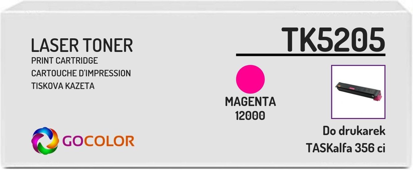 Gocolor Nowy Toner TK-5205M do Kyocera TASKalfa 356 ci (EKY442 ...