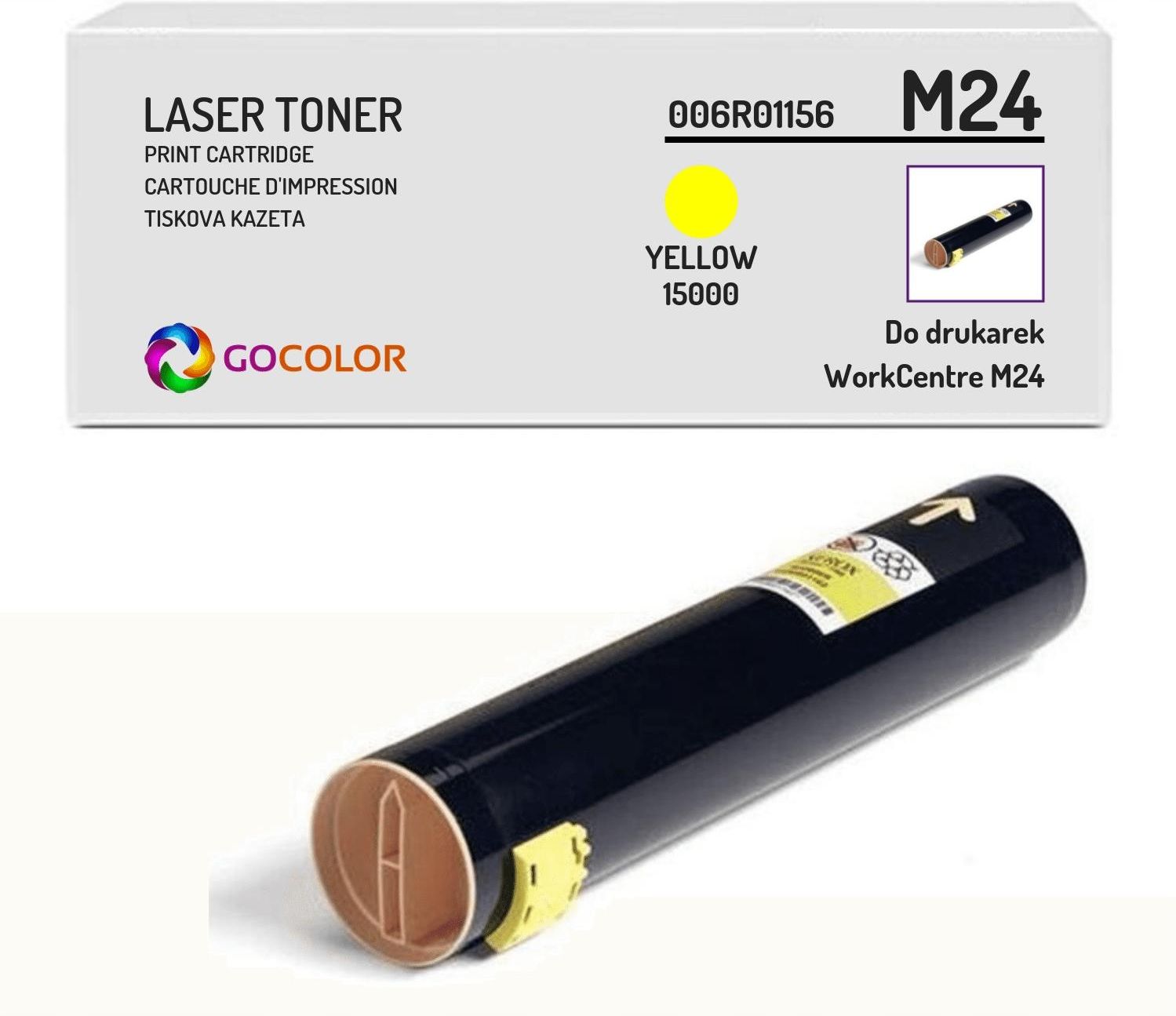 Gocolor Nowy Toner 006R01156 do Xerox M24 Yellow (EXE502) - Opinie i ...