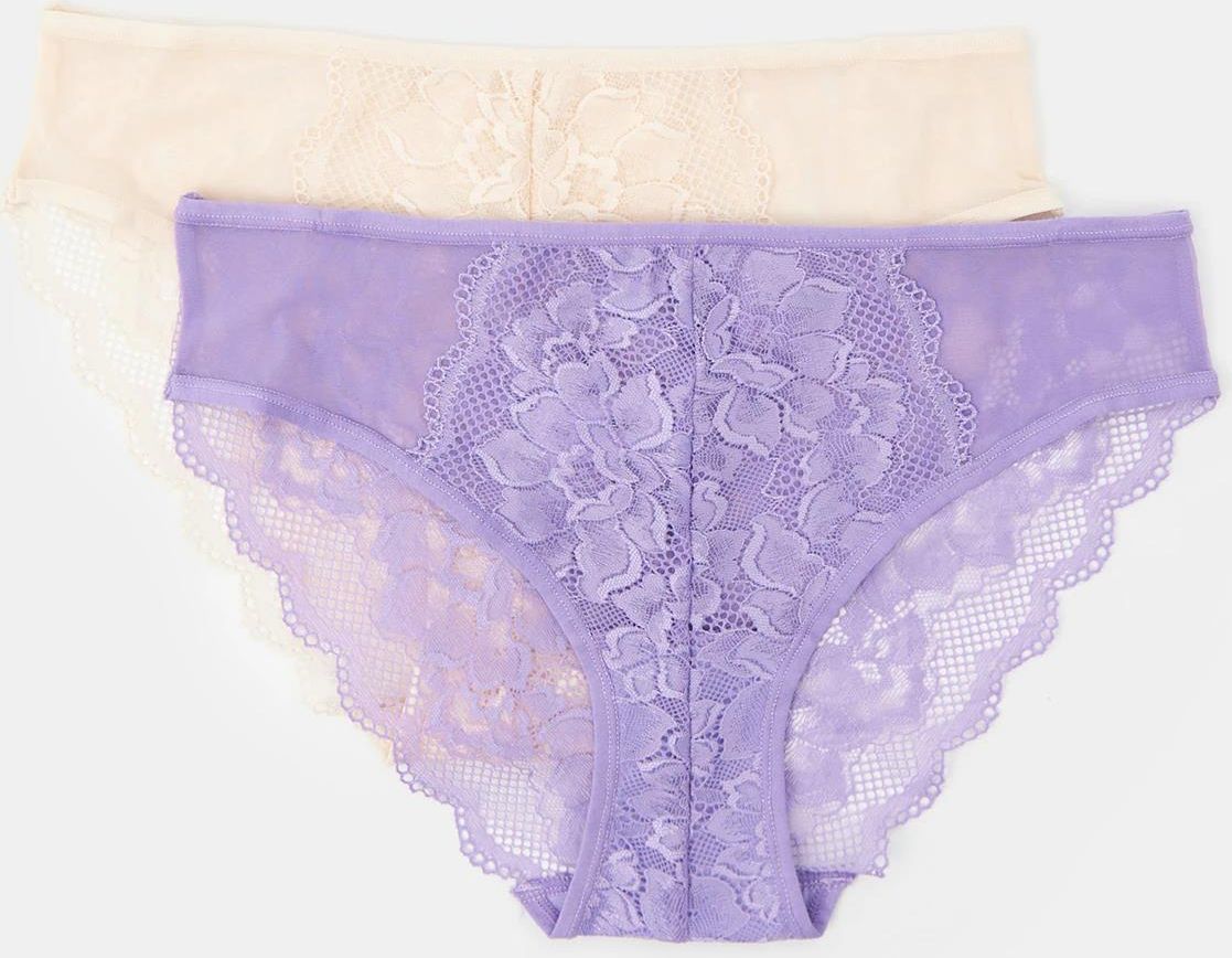 Sinsay - Majtki koronkowe 2 pack - Wielobarwny - Ceny i opinie - Ceneo.pl