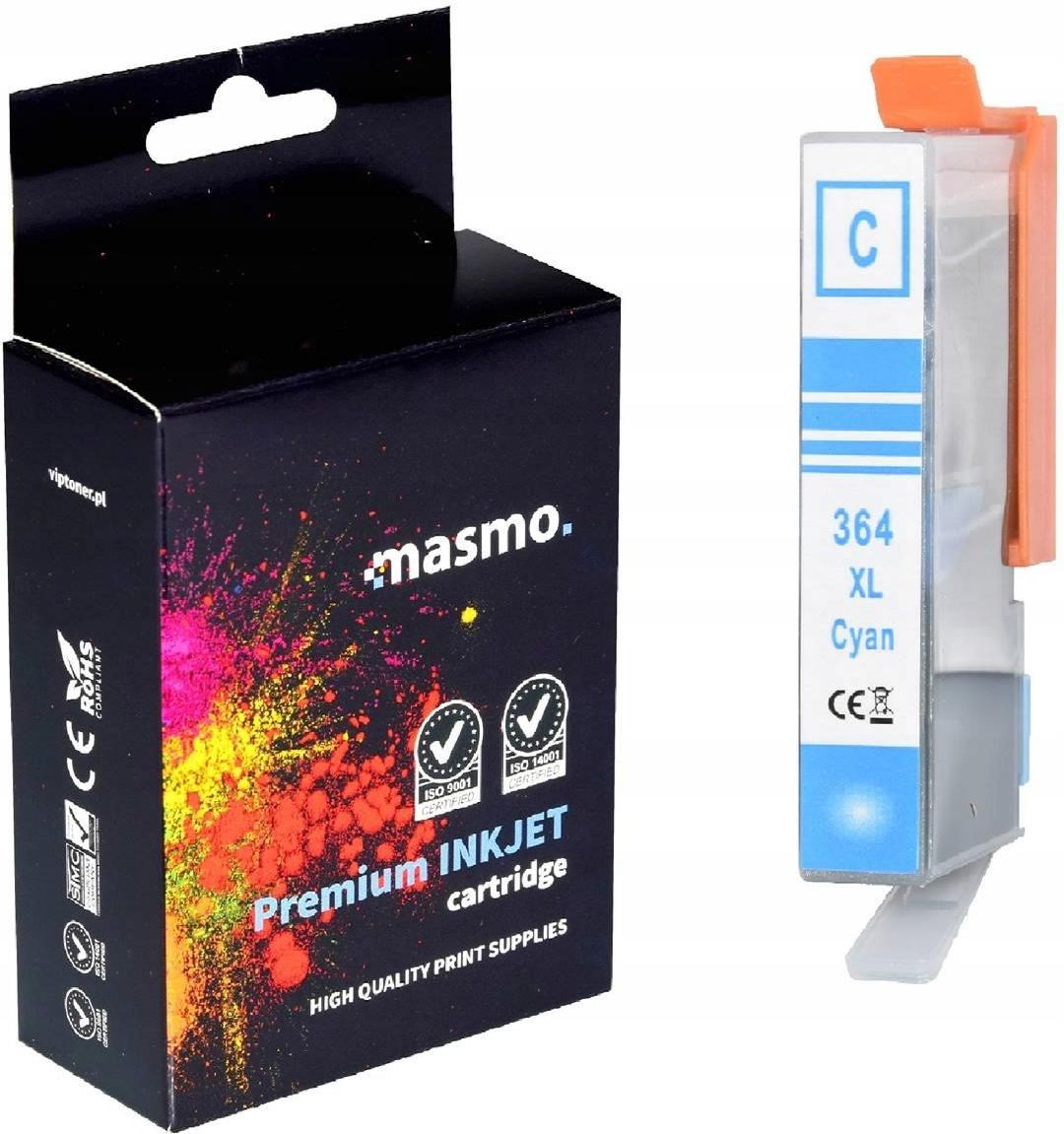 Tusz Masmo Tusz Do Hp Photosmart Cyan 5524 5520 364XL (364364XLMAC4) do ...