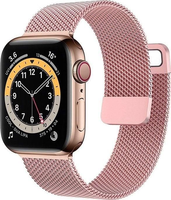 PASEK BRANSOLETKA MEDIOLA SKA DO APPLE WATCH 38 40 41MM JASNOR OWA PASEK BRANSOLETKA MEDIOLA SKA DO APPLE WATCH 38 40 41MM JASNOR OWA