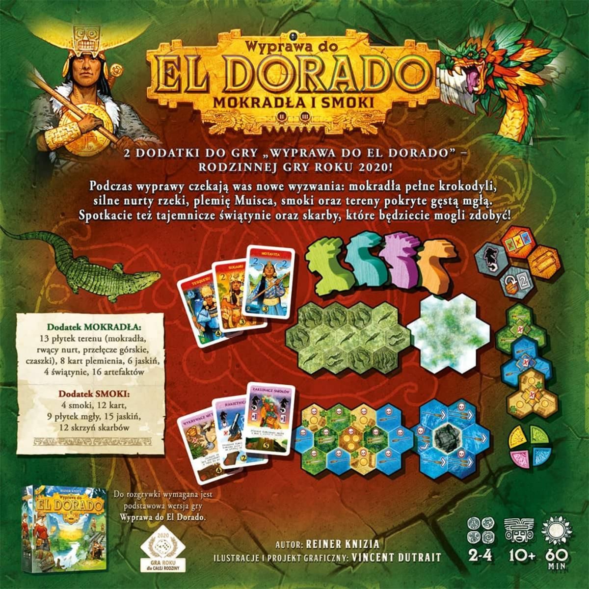 Nasza Księgarnia Wyprawa do El Dorado - Mokradła i Smoki - Gra ...