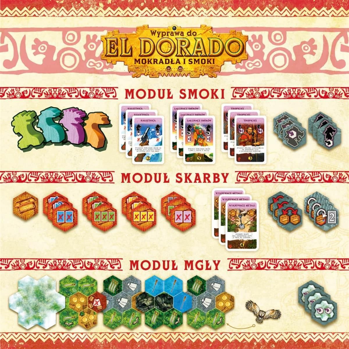 Nasza Księgarnia Wyprawa do El Dorado - Mokradła i Smoki - Gra ...