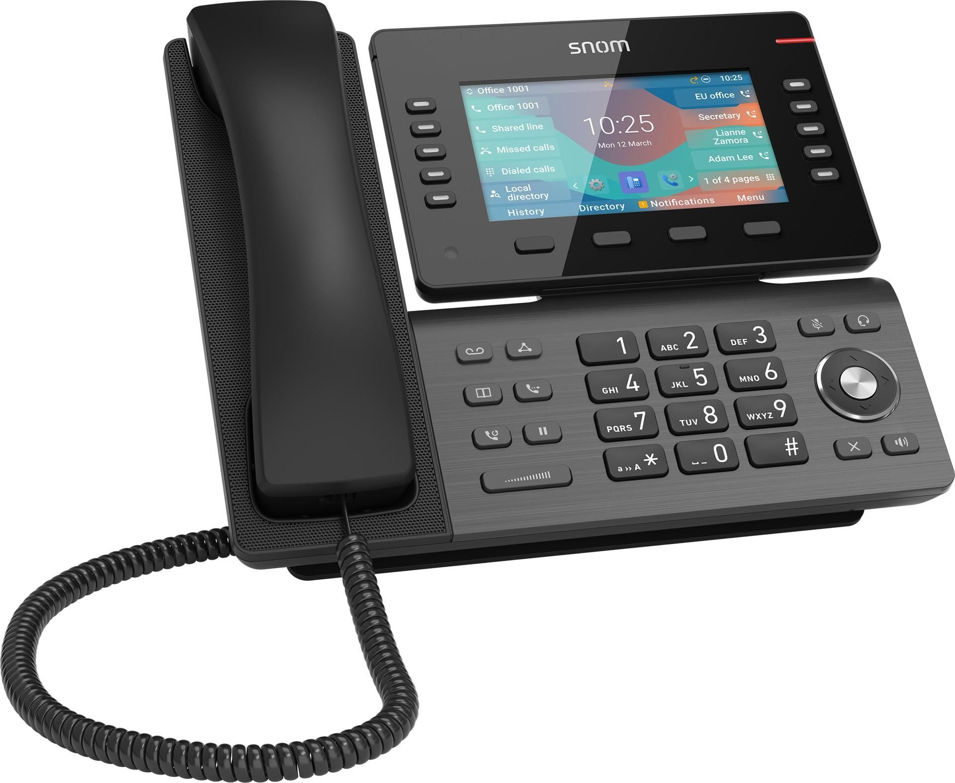 Telefon VoIP Snom D865 Sip Tischtelefon - Opinie i ceny na Ceneo.pl