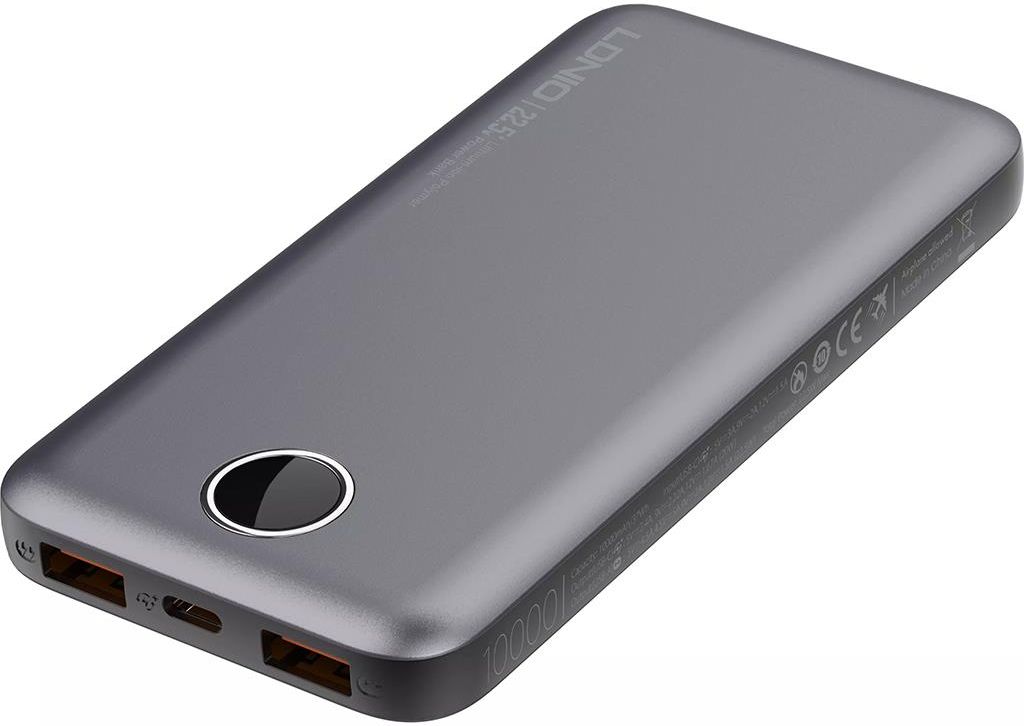 Powerbank Ldnio PQ10 10000 mAh 22.5W Szary - Opinie i ceny na Ceneo.pl