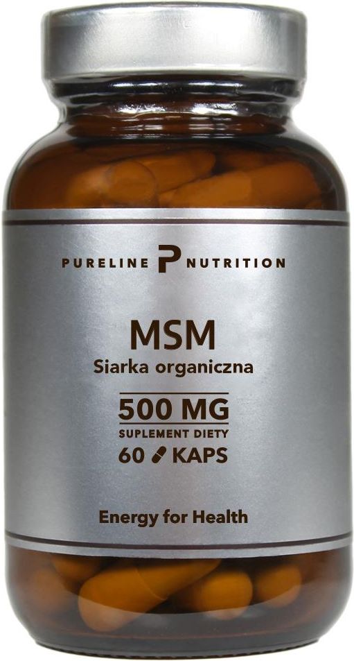 Pureline Nutrition Siarka Organiczna Msm 60kaps. - Opinie i ceny na ...