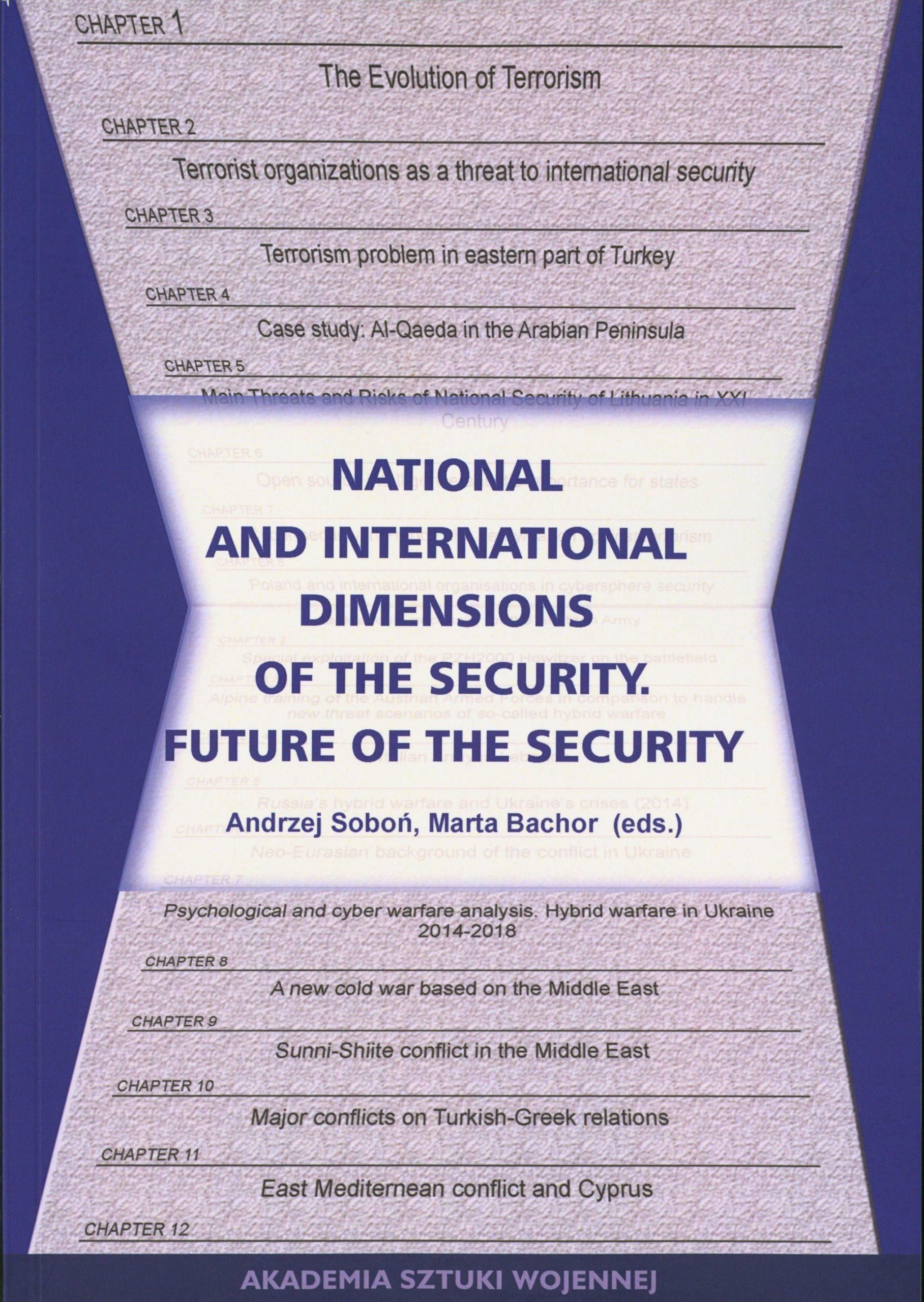 National and International Dimensions of the Security. Future of the Security - Ceny i opinie ...