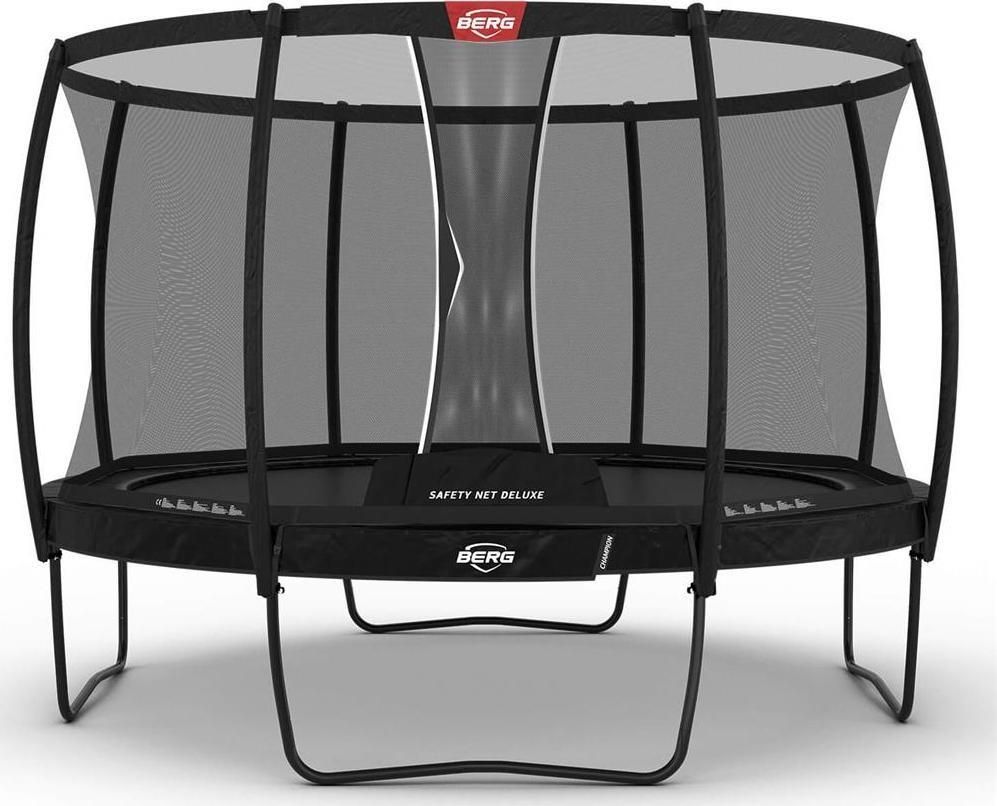 Berg Champion Regular 380 Black + Safety Net Deluxe 954281 - Ceny i ...