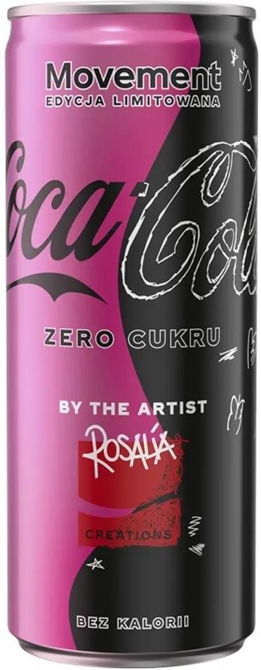 Coca-Cola zero Movement Napój gazowany 250 ml - Ceny i opinie - Ceneo.pl
