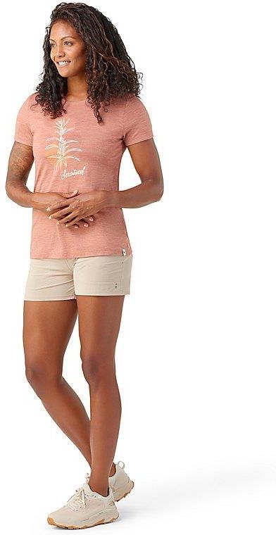Smartwool Koszulka Sage Plant Graphic Ss Tee Women Copper Heather ...