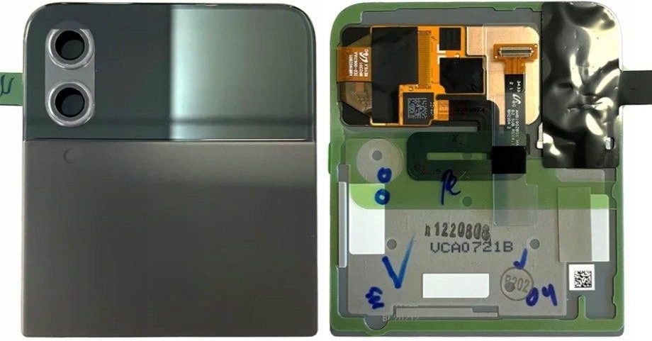 Podzespoły do telefonu Samsung Org Wyświetlacz LCD Klapka Galaxy Z Flip ...