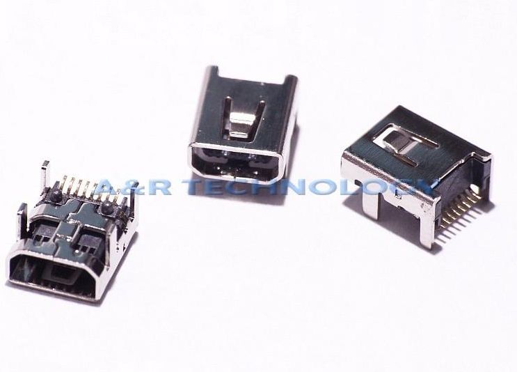 Podzespoły do telefonu Welovegames Złącze Gniazdo Usb 8 Pin 8P Philips ...