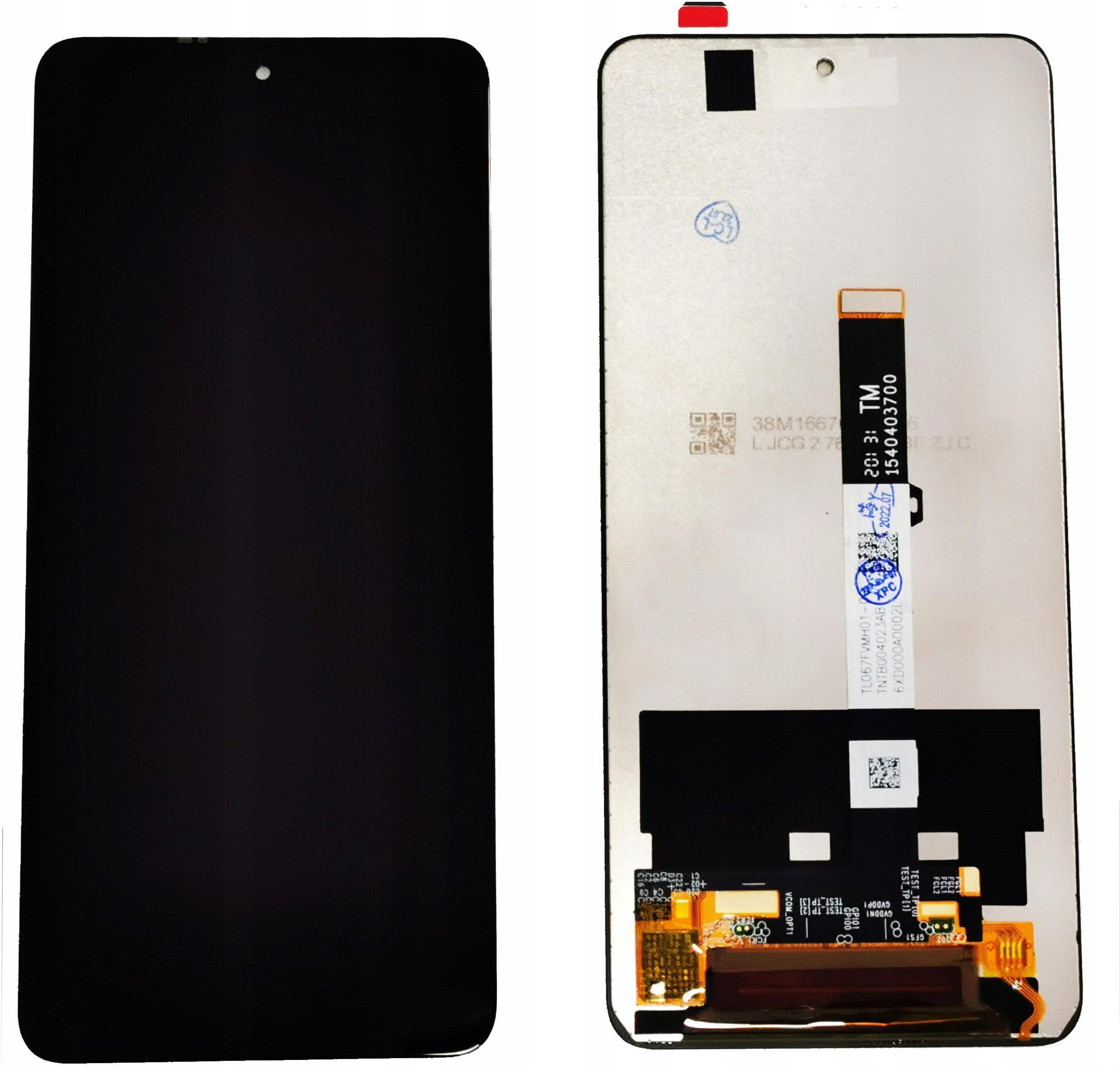 Podzespoły do telefonu Xiaomi MI 10T Lite (M2007J17G) Wyświetlacz LCD ...