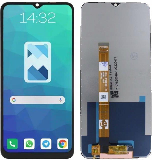 Podzespoły do telefonu Mobilepart Wyświetlacz LCD Ekran do Realme 7i ...