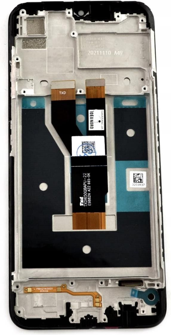 Podzespoły do telefonu Realme Wyświetlacz LCD Dotyk Rama C11 2021 ...
