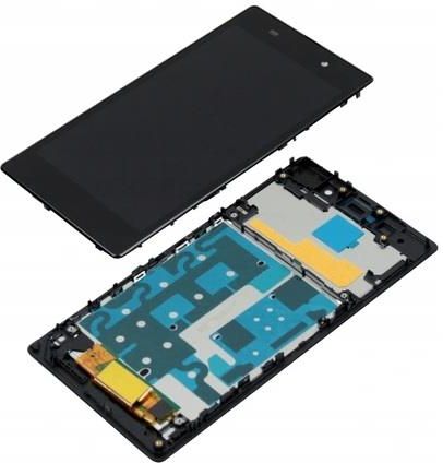 Podzespoły do telefonu Sony Ericsson Wyświetlacz Ekran LCD Sony Xperia Z1 C6903 Z Ramką - Opinie ...