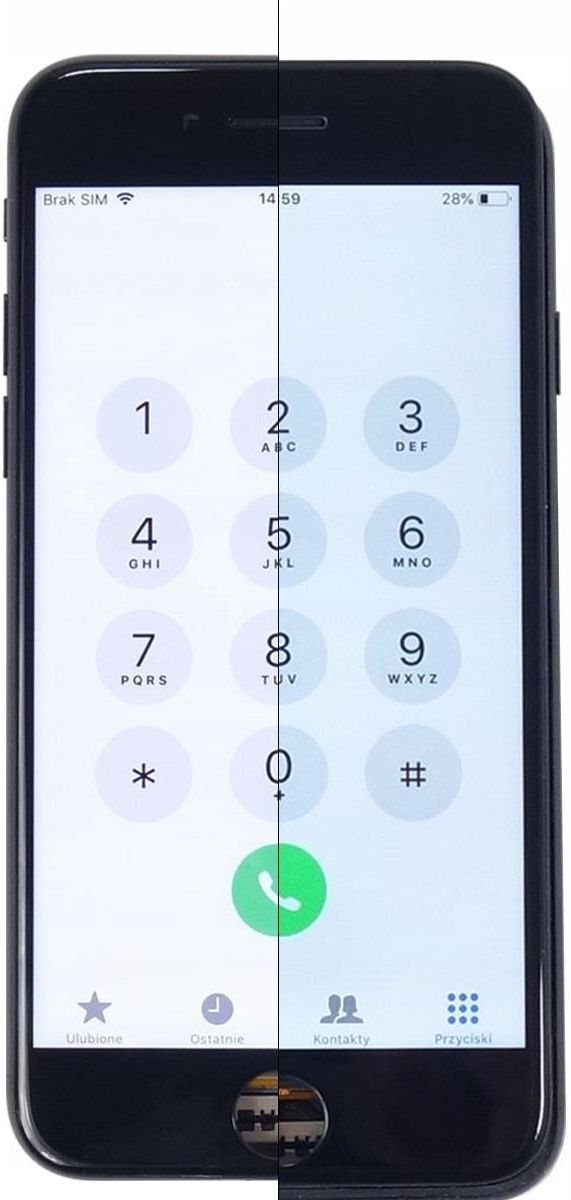 Podzespoły do telefonu Tradebit Wyświetlacz Premium do Apple iPhone 8 ...