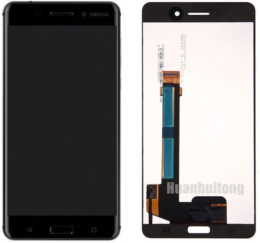 Podzespoły do telefonu Nokia Nowy Ekran LCD 6 Dual Sim TA-1033 +dotyk ...
