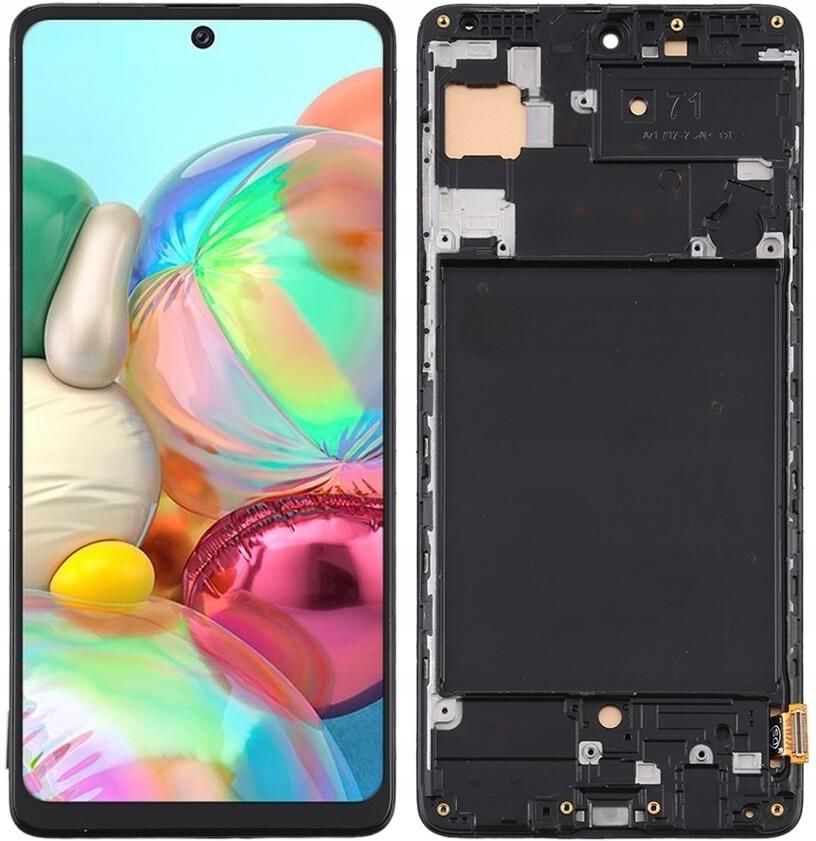Podzespoły do telefonu Inna;Sam Lcd Samsung A71 A715 Ramka Incell ...