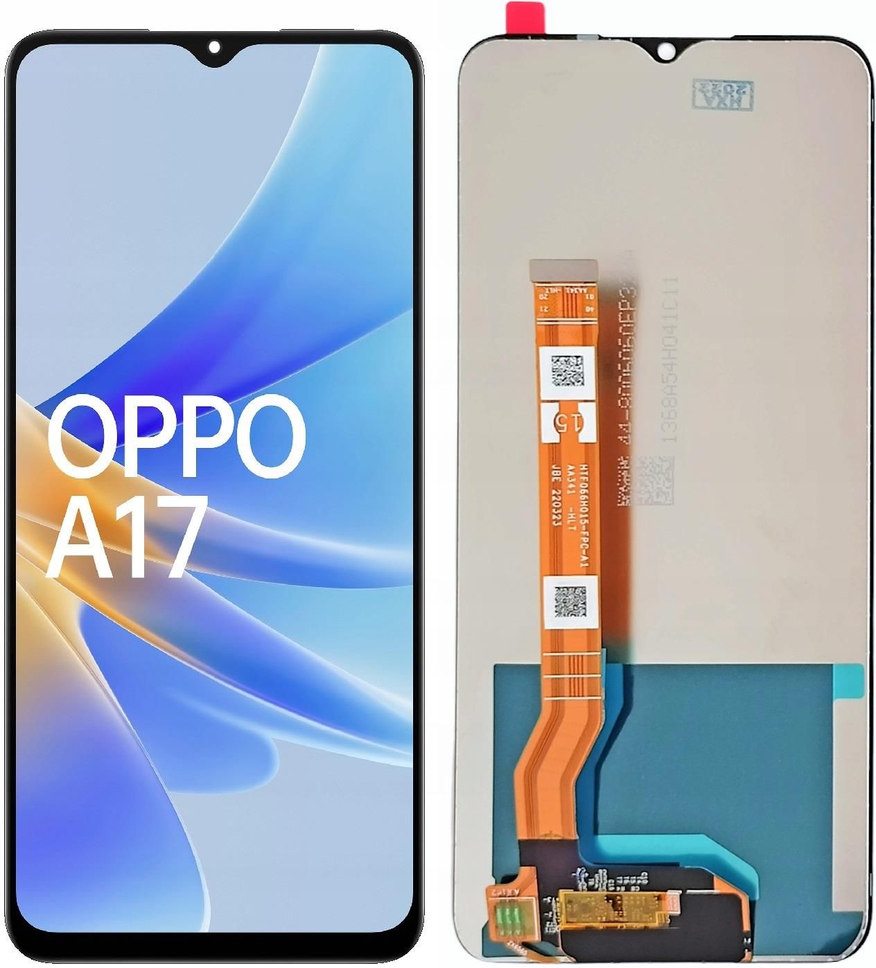 Podzespoły do telefonu Oppo A17 CPH2477 Wyświetlacz Ekran LCD Dotyk ...