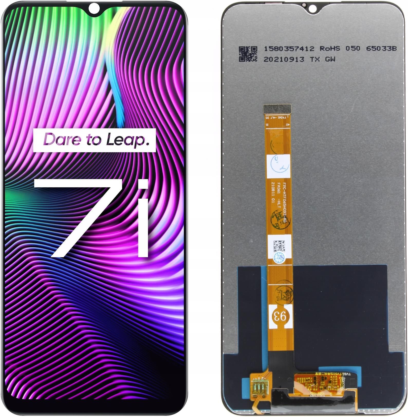 Podzespoły do telefonu Inna Marka Wyświetlacz Ekran LCD Do realme 7i ...